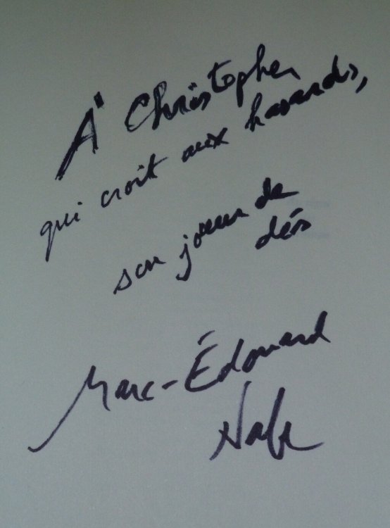 Dédicaces à | Marc-Édouard Nabe